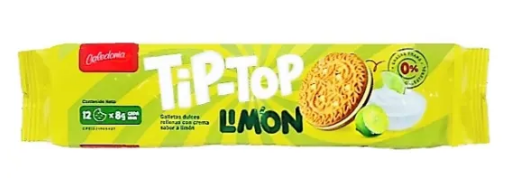 Galletas tip top Limón 96Gr | AVI